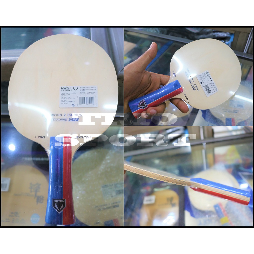 Jual Kayu Bet Pingpong Kayu Bat Tenis Meja LOKI RXTON 1 | Shopee Indonesia