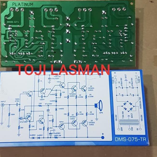 Jual Limited Edition!..>661XR modul driver ocl 150w 200w dms 075 tampa ...