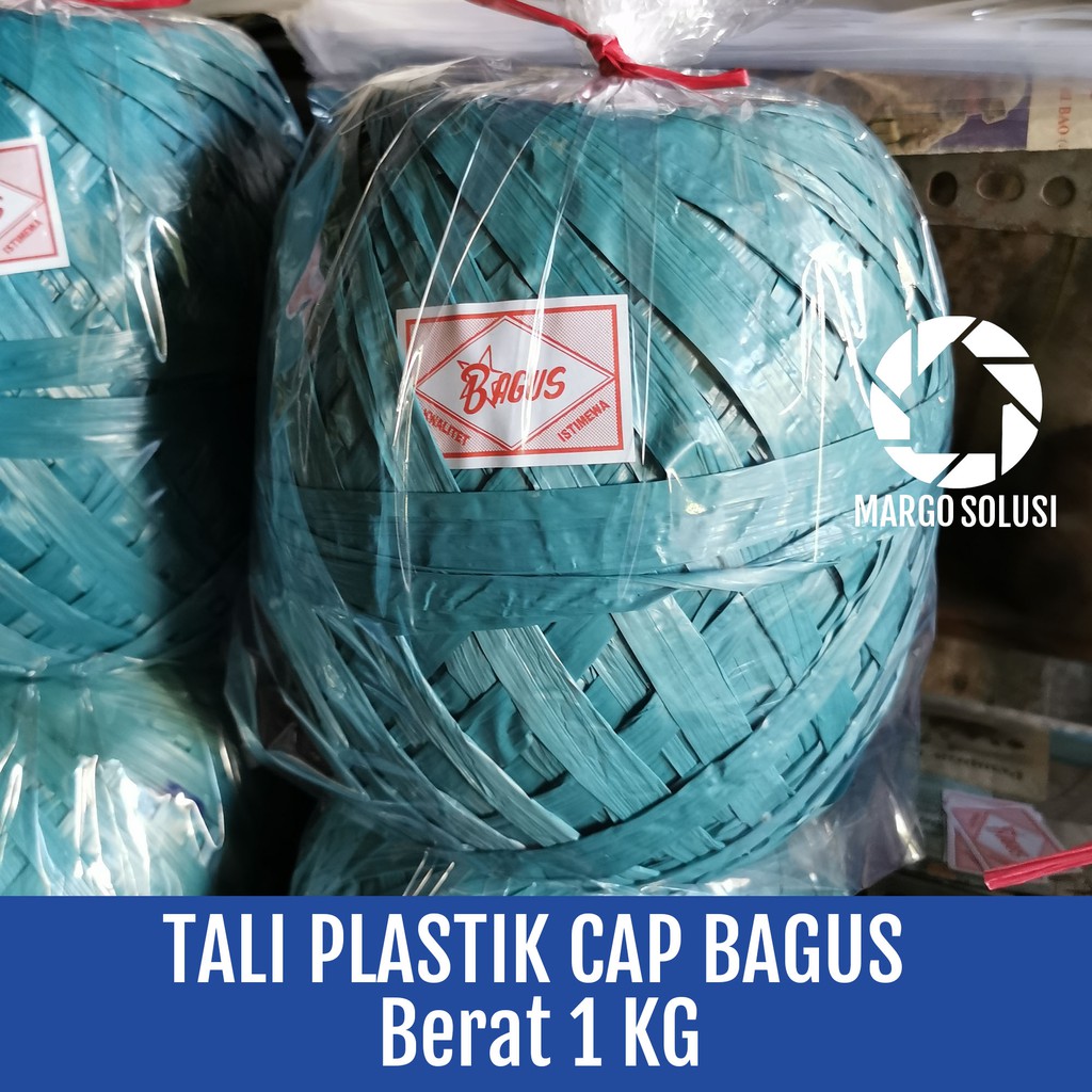 Jual Tali Plastik Rafia Rumput Jepang Makassar Merk Bagus 1 KG | Shopee ...