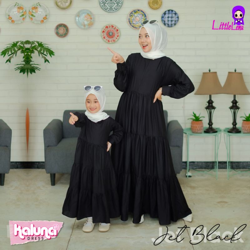 Jual LittleLena KALUNA DRESS IBU DAN ANAK USIA 1 - 12 TAHUN BAHAN RAYON ...