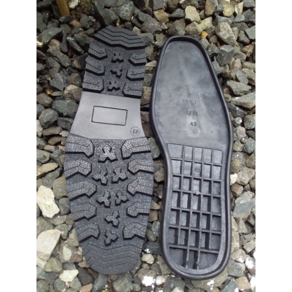 Jual outsole sepatu pdh sol sepatu pantopel alas sepatu pormal | Shopee ...