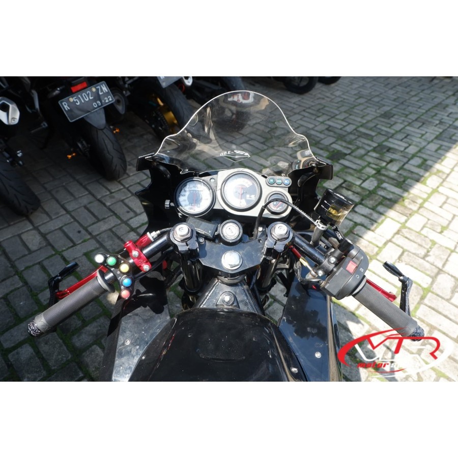 Jual stang bpro ninja 150 r rr new old vixion 33mm 10 derajat | Shopee ...