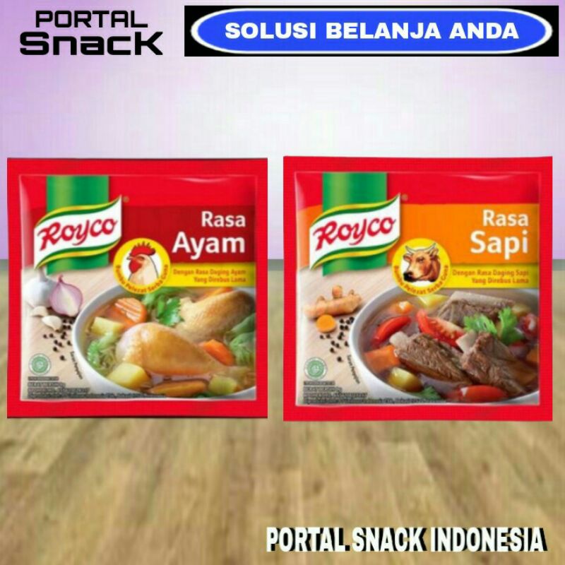 Jual ROYCO Bumbu masak renceng isi 12 pcs | Shopee Indonesia