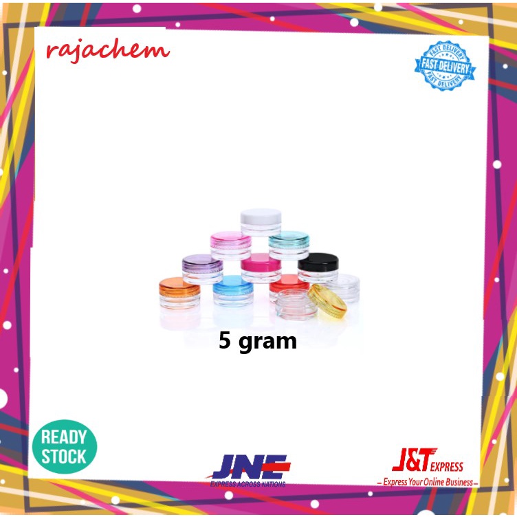 Jual Pot Cream 5 gram Bulat - Pot Jar 5 gr | Shopee Indonesia
