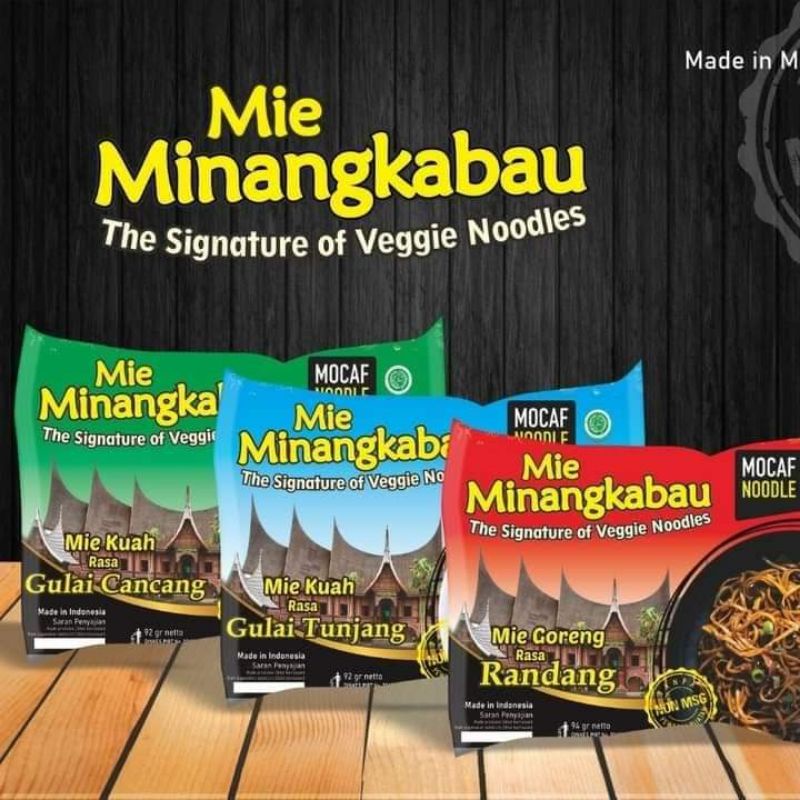 Jual Mie Minangkabau Mi Padang Sehat Mocaf Rendang Tunjang Cancang ...
