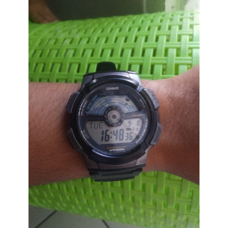 Jual casio Ae1100w, 2nd(second) versi Thailand, plus box | Shopee Indonesia