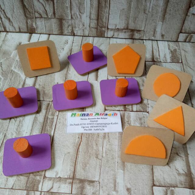 Jual Mainan Edukasi Anak- Mainan Stempel Bentuk Geometri-Mainan ...