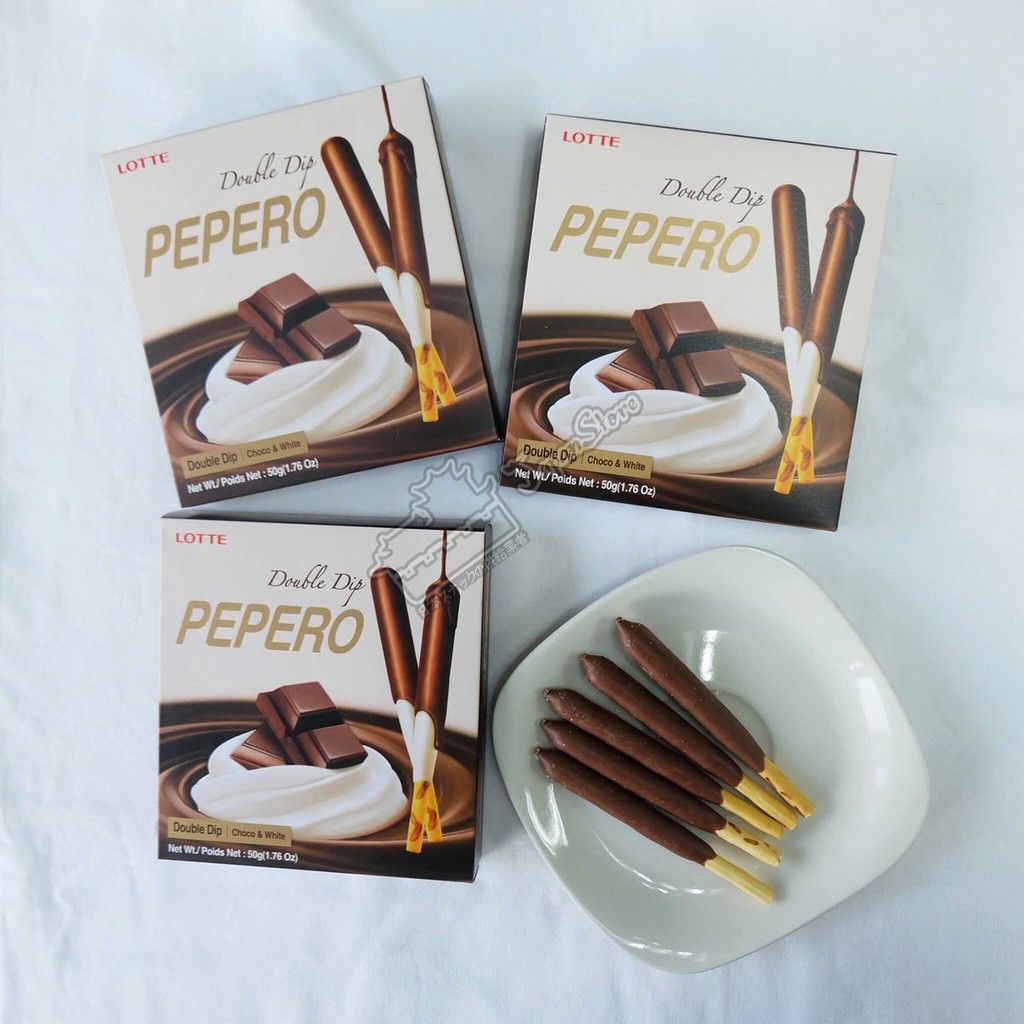 Jual Lotte Pepero Double Dip Coklat - Semarang | Shopee Indonesia