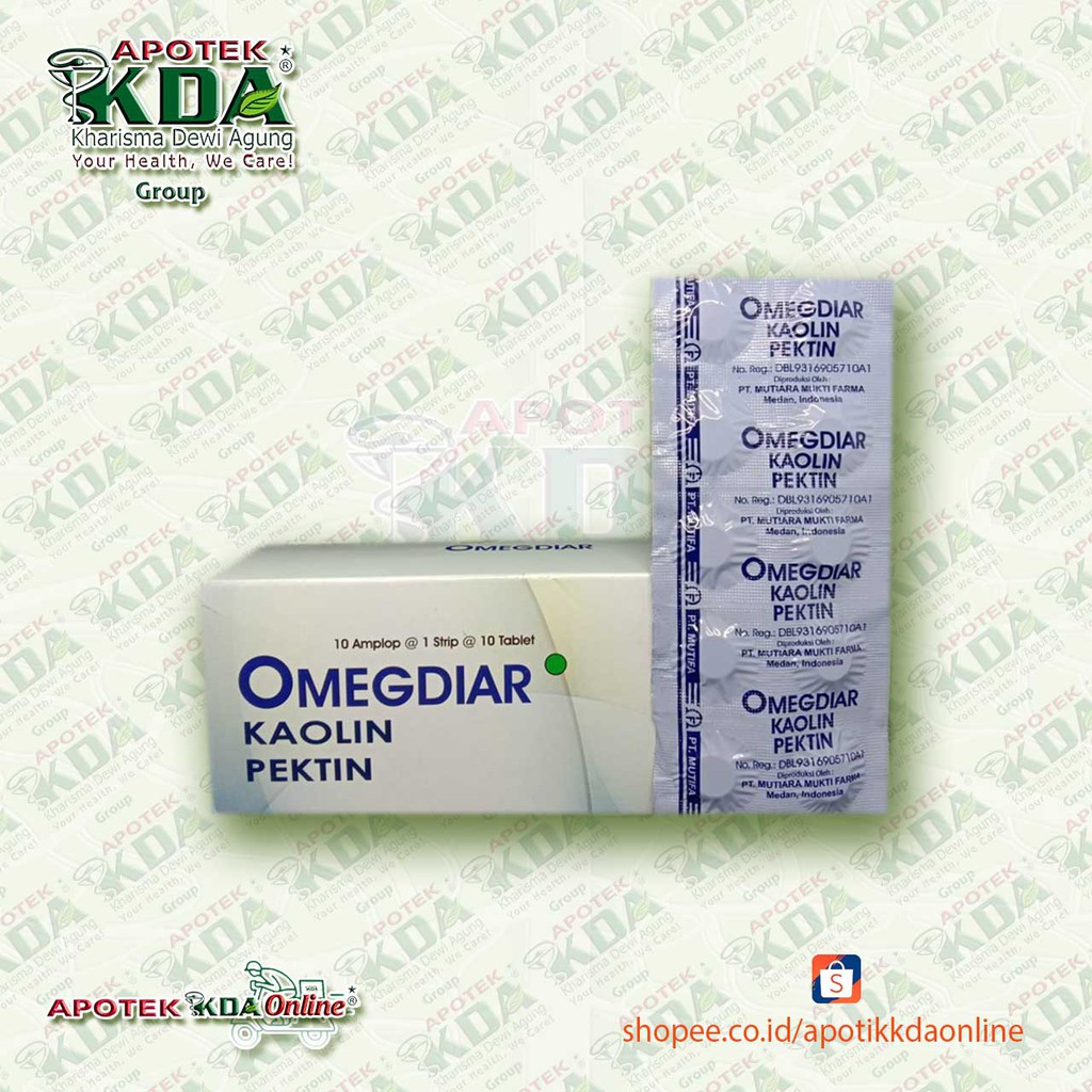 Jual OMEGDIAR 1 BOX | OBAT DIARE | Shopee Indonesia