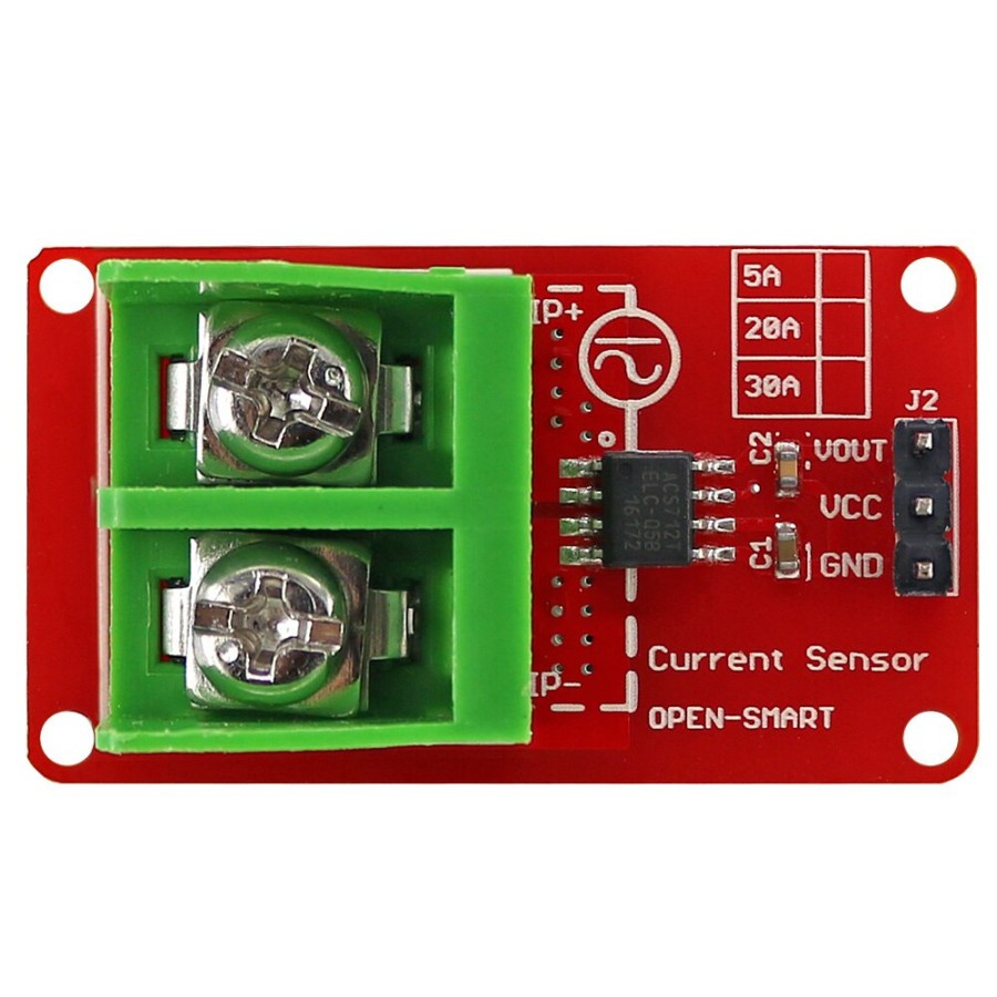 Jual OPEN SMART - Current Sensor ACS712 Module AC for Arduino | Shopee ...