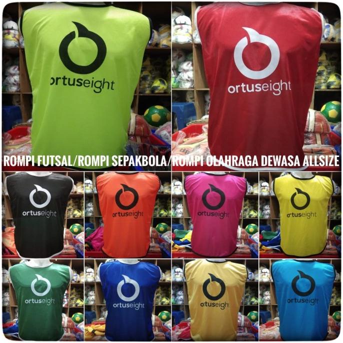 Jual Rompi Olahraga/ Rompi Futsal/ Rompi Sepakbola Ukuran Dewasa ...