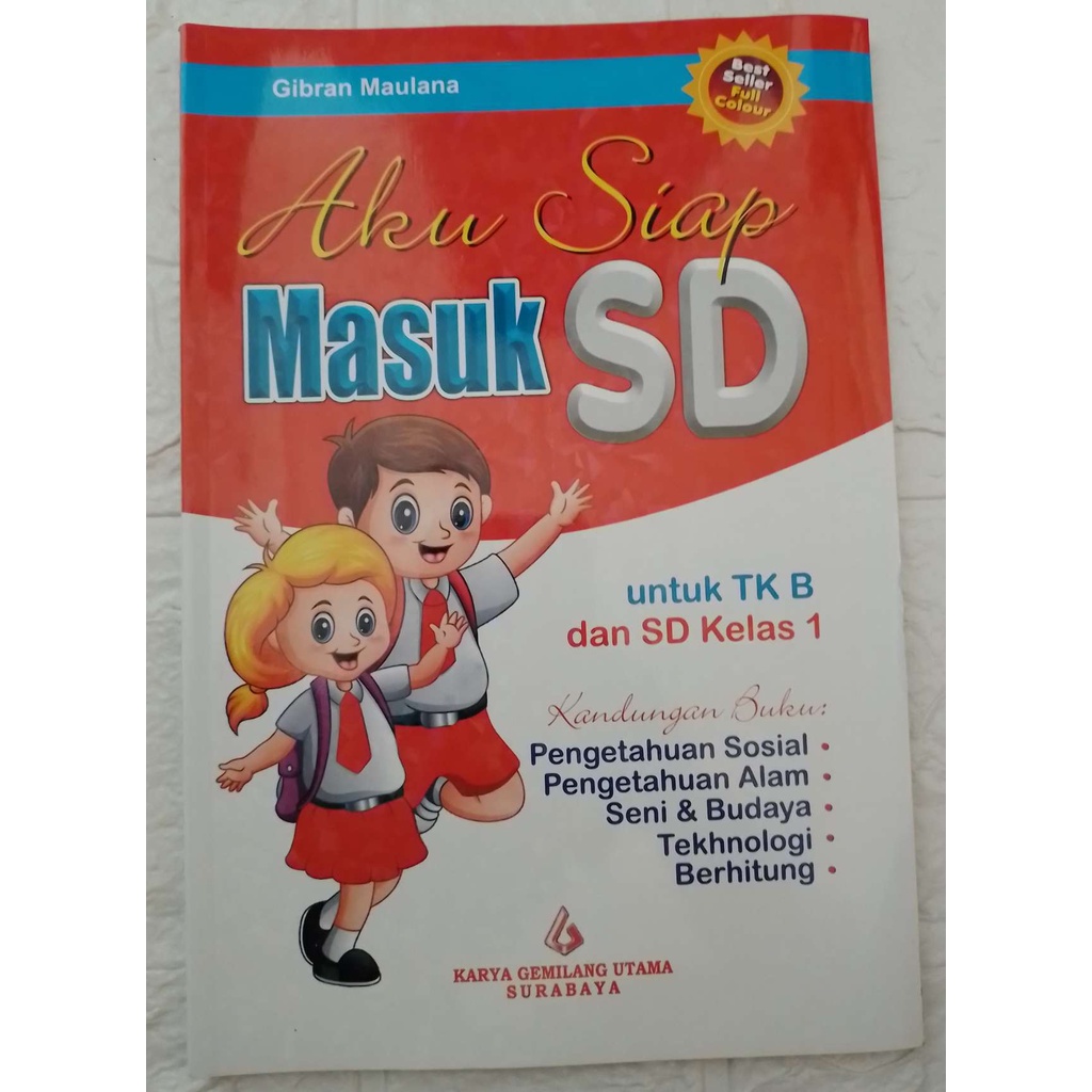 Jual Buku Aku siap masuk SD Merah Putih - Buku Anak-anak - Buku Sekolah ...