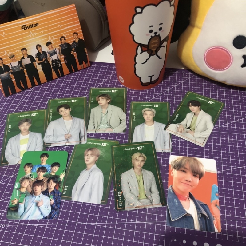 Jual PC BTS X tokohijau Official PC BTS BUTTER OFFICIAL | Shopee Indonesia