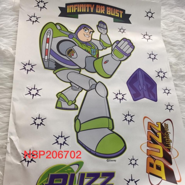 Jual WallSticker Karakter Toy Story Buzz Stiker Tembok | Shopee Indonesia