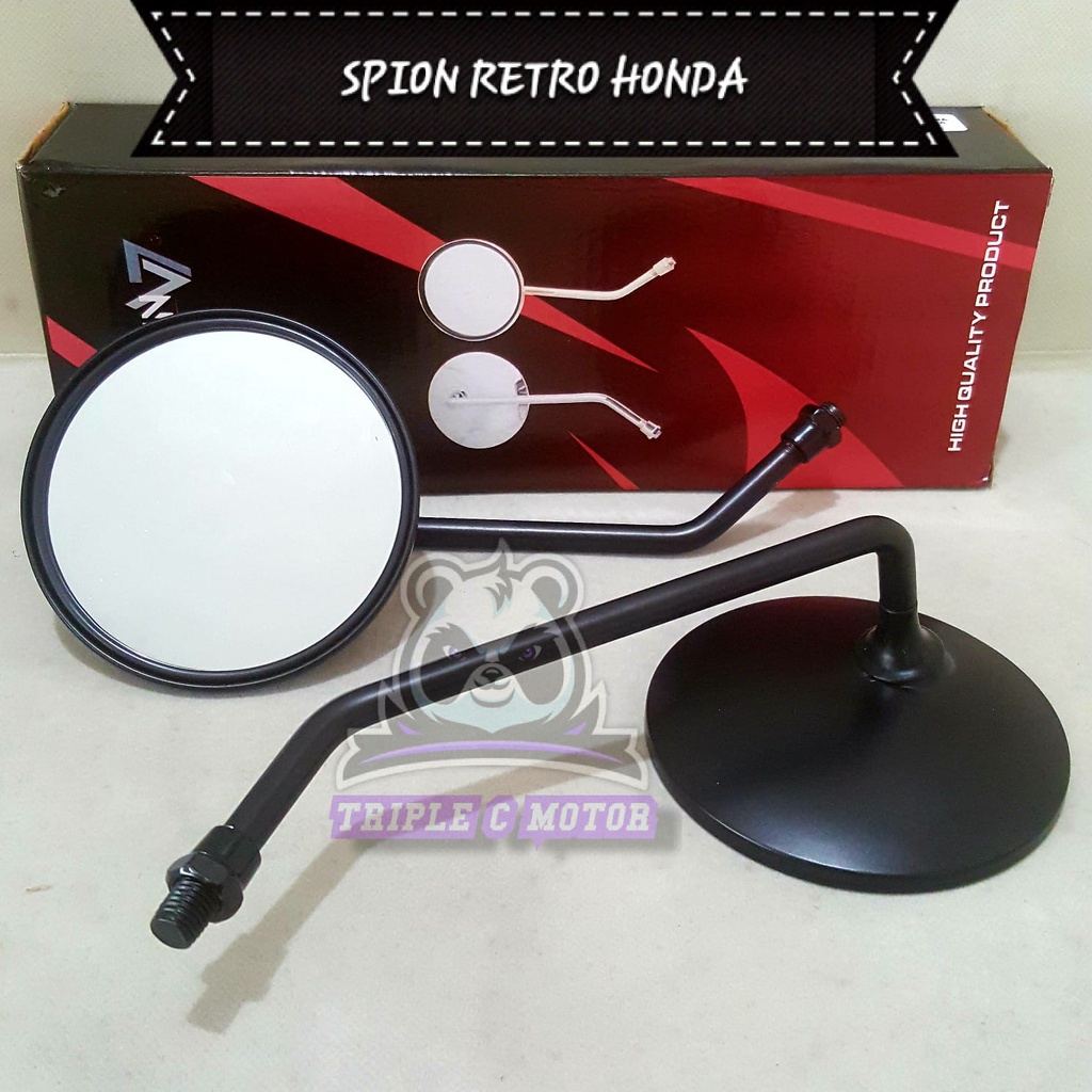 Jual SPION RETRO BULAT TANGKAI PANJANG KLASIK HONDA CB 100 SCOOPY GENIO ...