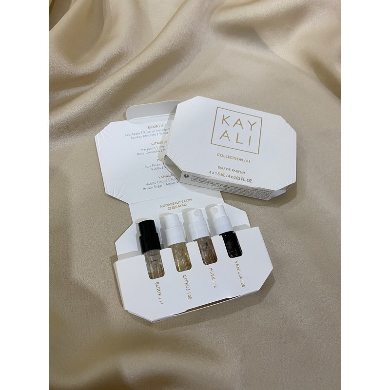 Jual KAYALI Parfume sample set | Shopee Indonesia