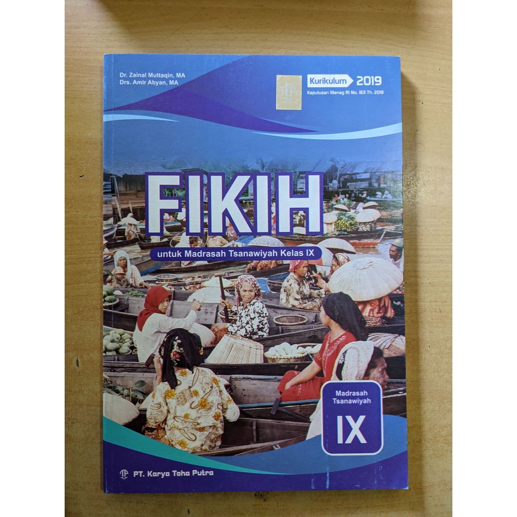 Jual Buku Siswa Kelas 9 Fikih MTS Toha Putra Edisi Revisi Terbaru - Kurikulum 2019 | Shopee ...