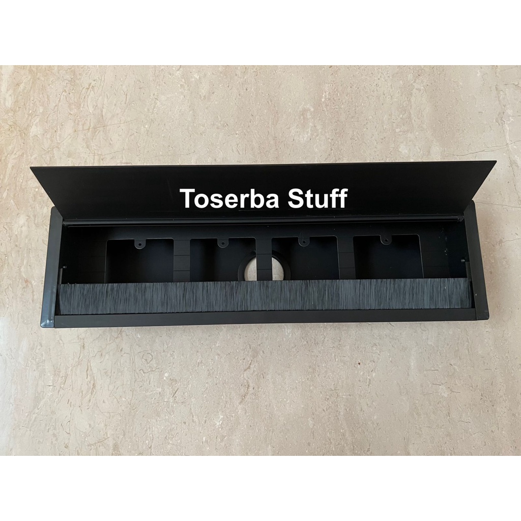 Jual GROMMET PENUTUP LUBANG KABEL FLIP TOP COVER TRAP DOOR CABLE BOX ...