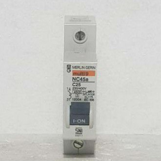 Jual MCB Multi 9 MERLIN GERIN NC45a C25 1P 25A SNI / MCB Multi9 25A 1P SNI | Shopee Indonesia