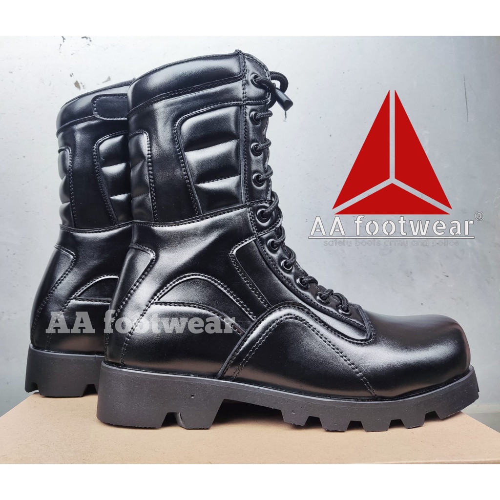 Jual SEPATU PDL TNI POLRI OUTSOLE RADIAL NINJA HITAM DOFF TERLARIS ...
