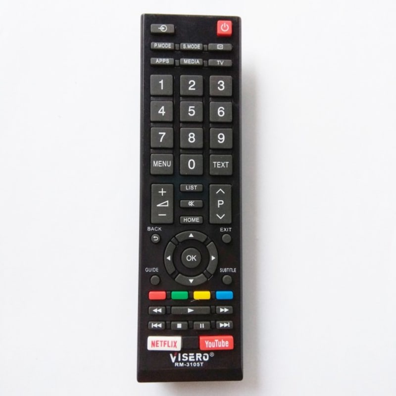 Jual REMOT REMOTE SMART TV TOSHIBA REGZA LCD LED ANDROID TV MULTI UNIVERSAL Free Bubble | Shopee ...