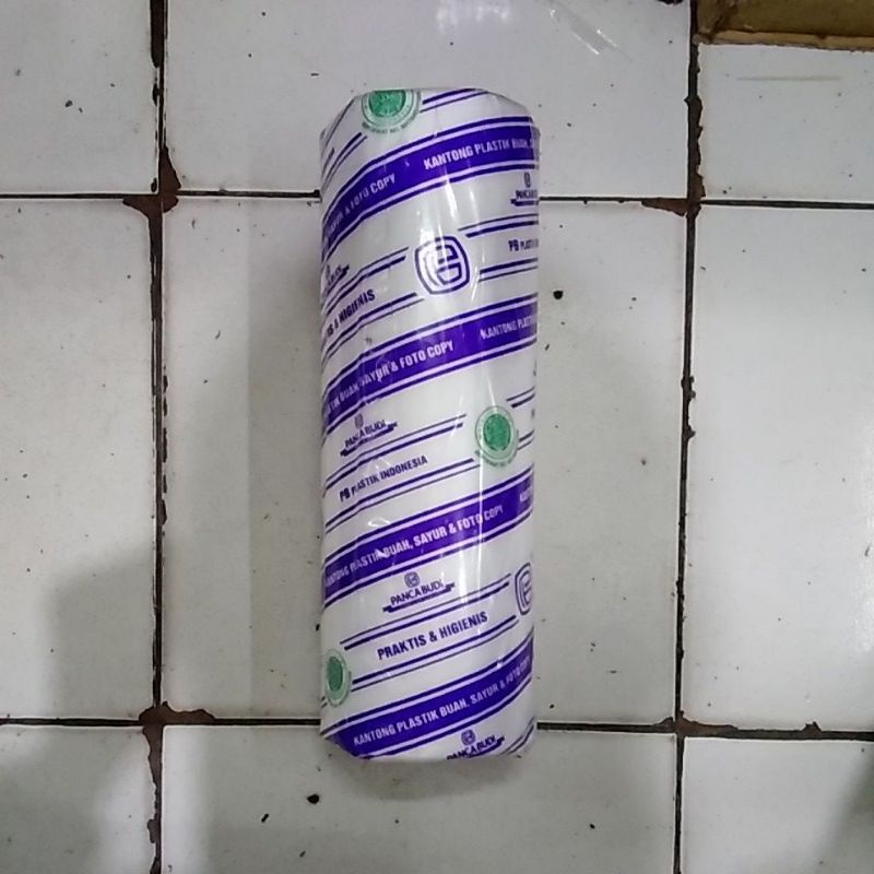 Jual Plastik HD Roll merk PB / plastik roll buah, sayur atau untuk foto ...