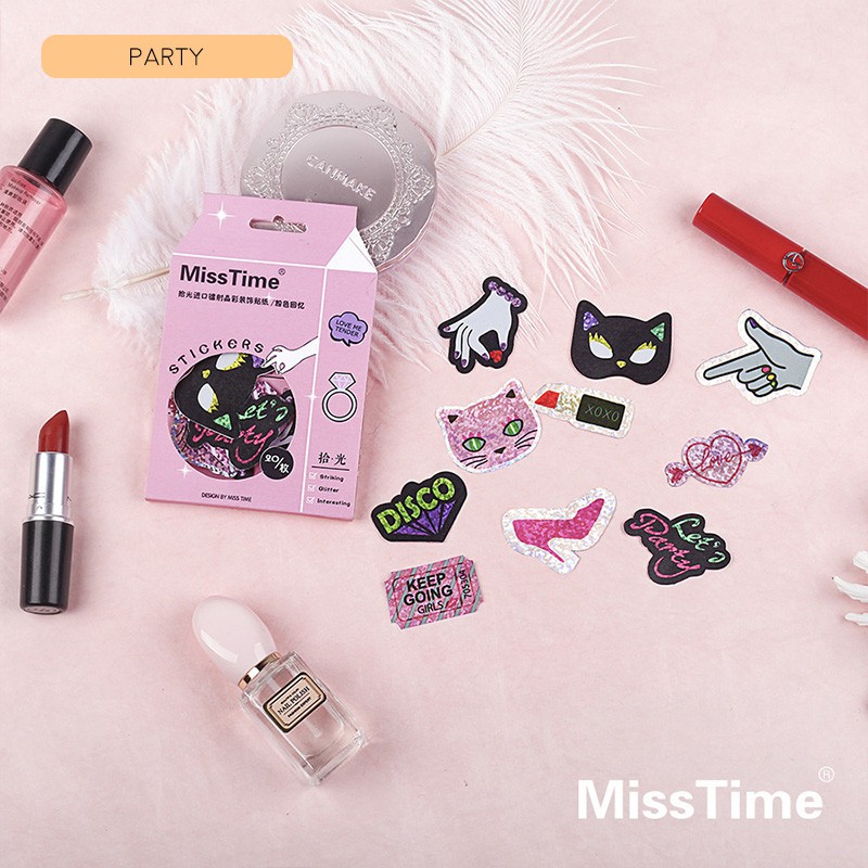 Jual Misstime Sparkling Deco Sticker Pack | Shopee Indonesia