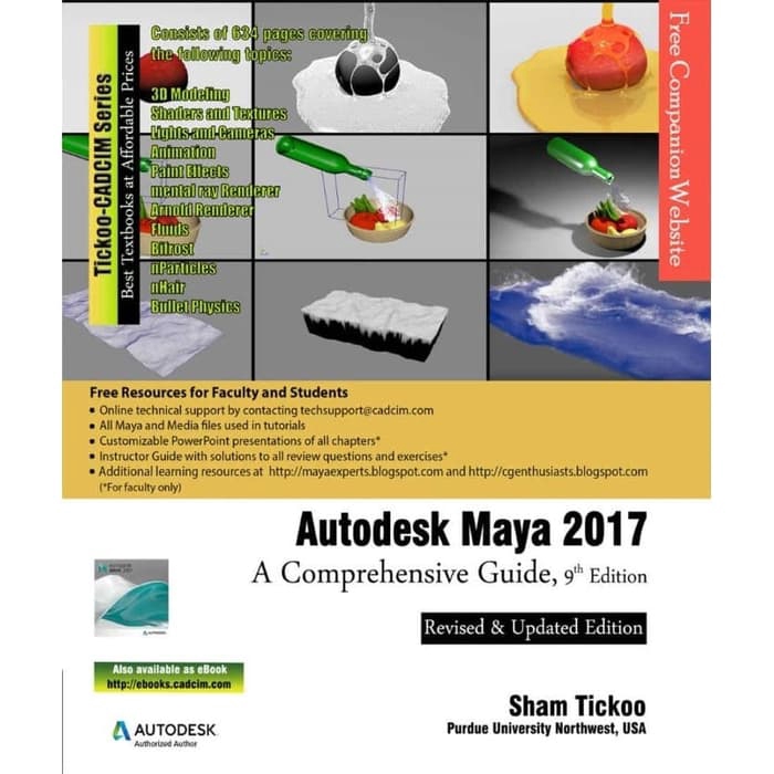 Jual Buku - Autodesk Maya 2017 A Comprehensive Guide-CADCIM ...