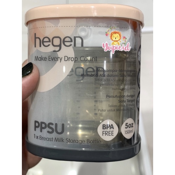 Jual hegen Breast Milk Storage PPSU 150ml | Shopee Indonesia