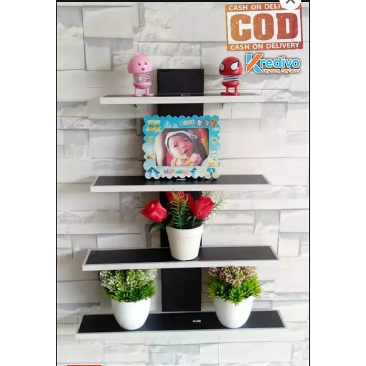 Jual [COD] RAK DINDING KAYU LAPIS HPL / RAK DEKORASI / RAK PAJANGAN ...