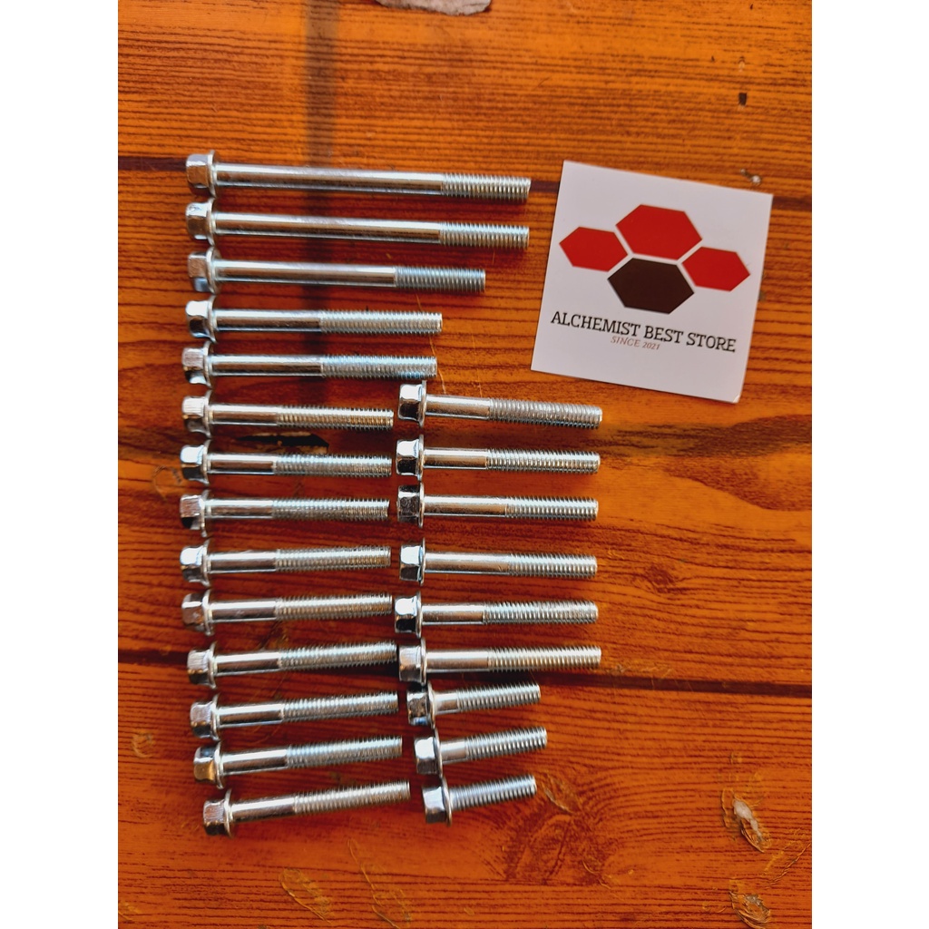 Jual COD Baut Block Mesin Honda Tiger 1Set / Baud Honda Tiger / Baut ...
