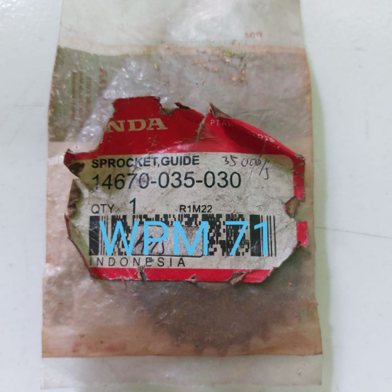 Jual Gear Pompa Oli-Gearboil Pump Honda Supra-Grand Original 14670-035 ...