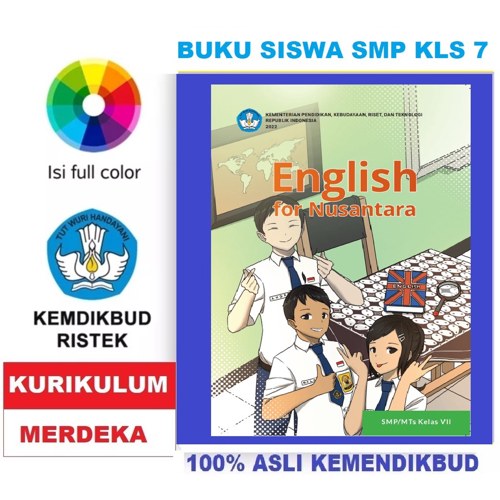 Jual Buku Siswa Bahasa Inggris Smp Kelas Vii English For Nusantara