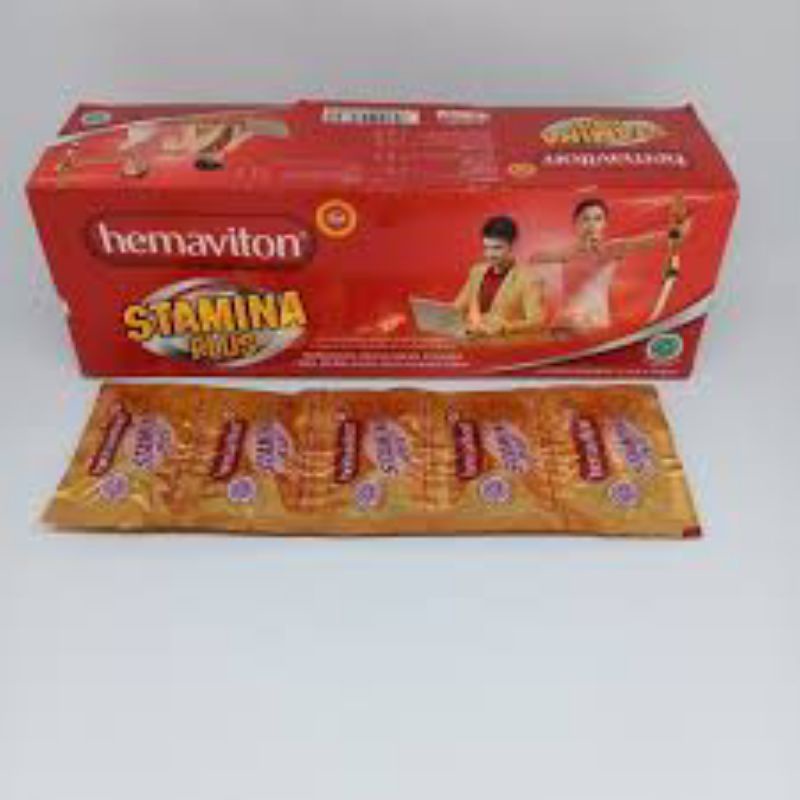 Jual Hemaviton Stamina Plus (1 Strip) | Shopee Indonesia
