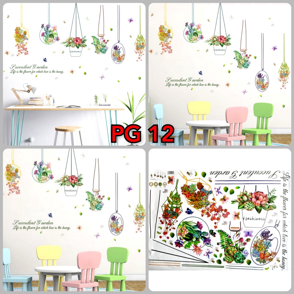 Jual WALLSTICKER WALLSTIKER WALL PAPER STICKER STIKER DINDING WALLPAPER ...