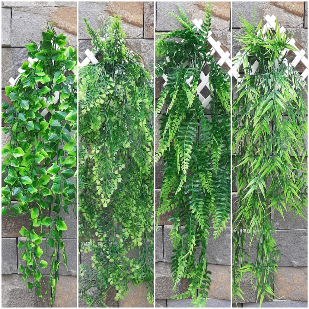 Jual Daun Rambat Gantung plastik Artificial Juntai Tanaman Hias Hiasan ...