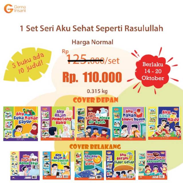 Jual Seri Aku Sehat Seperti Rasulullah | Shopee Indonesia
