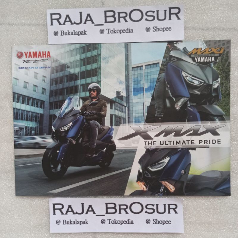 Jual Poster brosur katalog booklet Yamaha X MAX XMAX 2019 | Shopee ...
