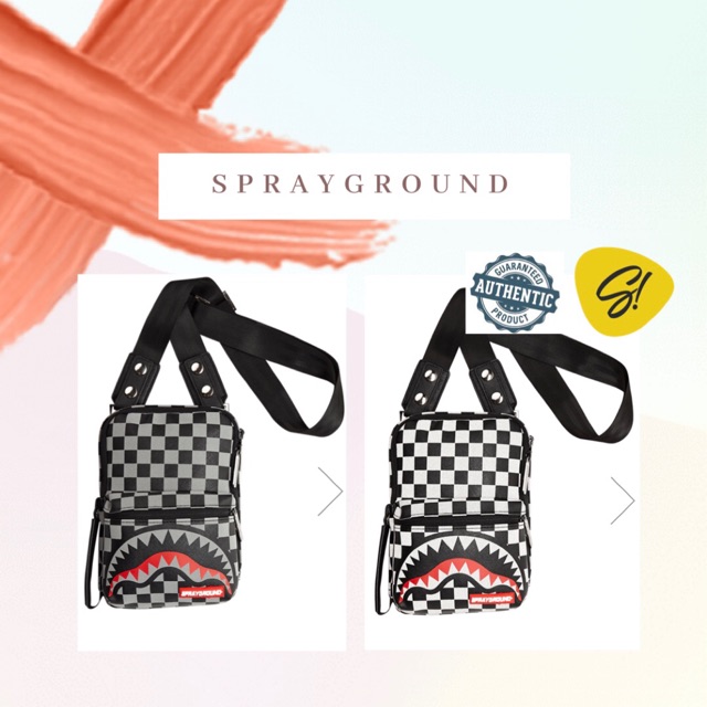 Jual Sprayground Reflective Shark In Paris Sling Bag Sprayground ...