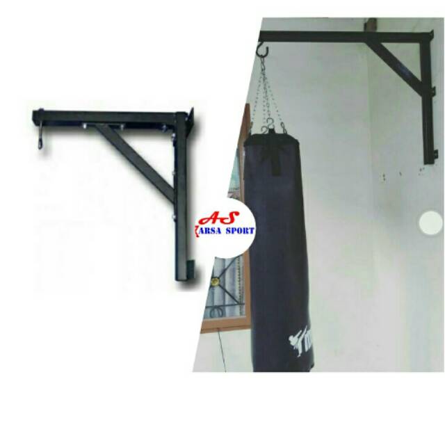 Jual Bracket Samsak 80 Cm Wall Mounting Tempat Gantung Sansak | Shopee ...