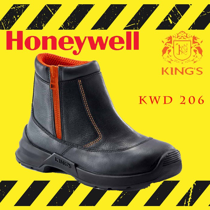 Jual SAFETY SHOES KINGS KWD 206 X BLACK BY HONEYWELL ORIGINAL / SEPATU ...