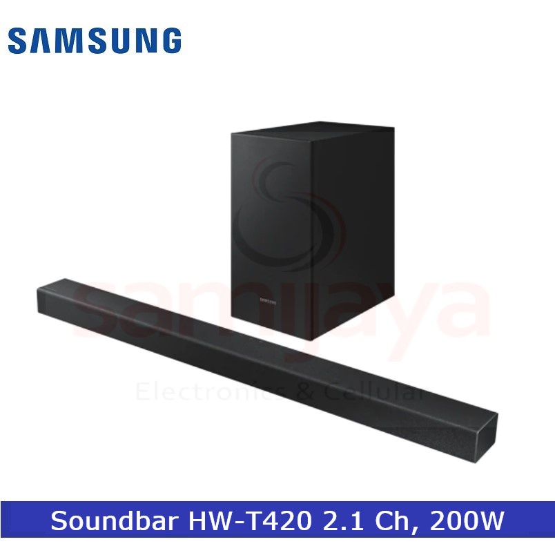 Jual SPEAKER SOUNDBAR SAMSUNG HW-T420 / HW T420 / HWT420 2.1CH DOLBY ...