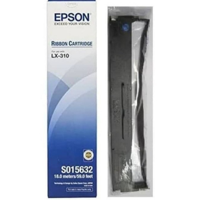 Jual RIBBON PITA PRINTER EPSON LX 310 ISI REFILL LX 310 LQ-310 CATRIDGE ...