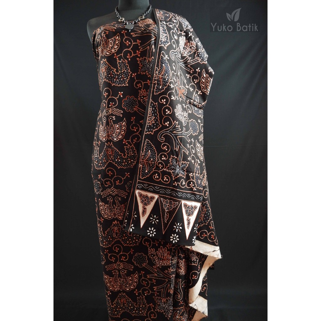 Jual Kain Jarik dan Selendang Batik Tulis Motif Wahyu Tumurun Sogan ...