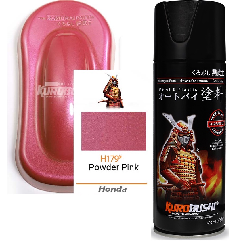 Jual Samurai Paint Kurobushi Honda Colours Cat Semprot Pilox Pilok H179 ...
