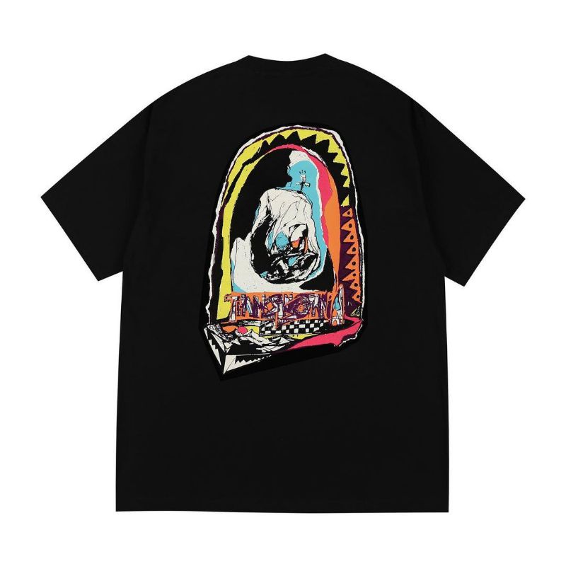 Jual Tshirt Alipjon x Thanksinsomnia Mapping Black | Shopee Indonesia