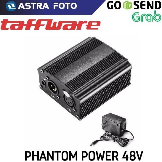 Jual Phantom Power 48v 1 Channel Microphone Power Supply Mic Condenser ...