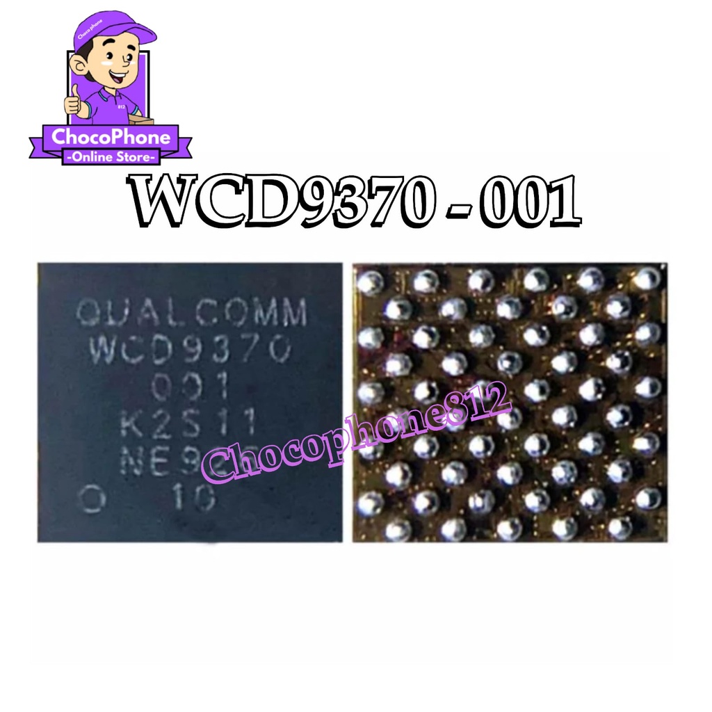 Jual IC AUDIO WCD9370-001 REDMI NOTE 8 OPO A5 A9 ORIGINAL WCD 9370 | Shopee Indonesia