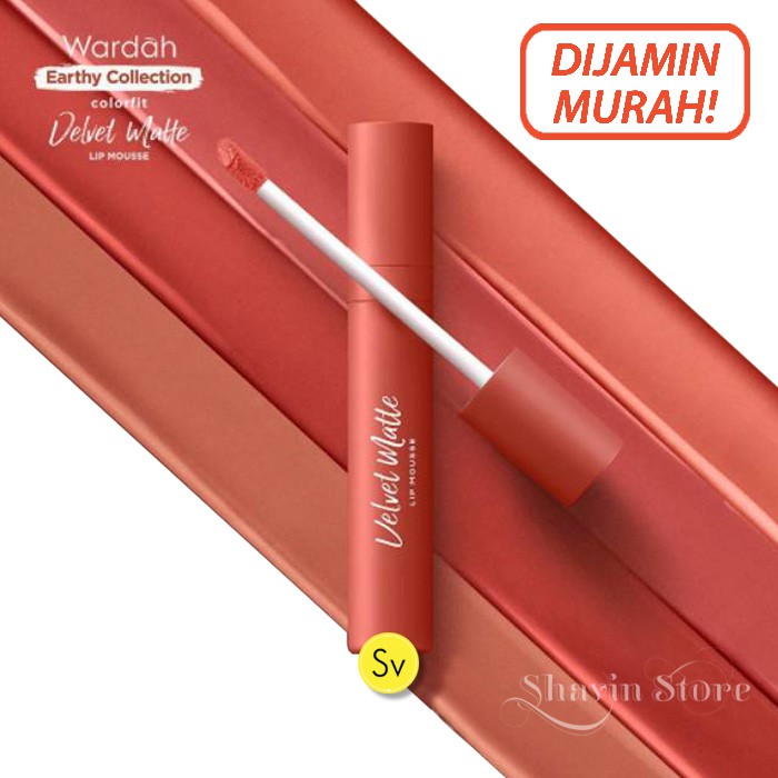 Jual Wardah Colorfit Velvet Matte Lip Mousse Color Therapy Earthy ...