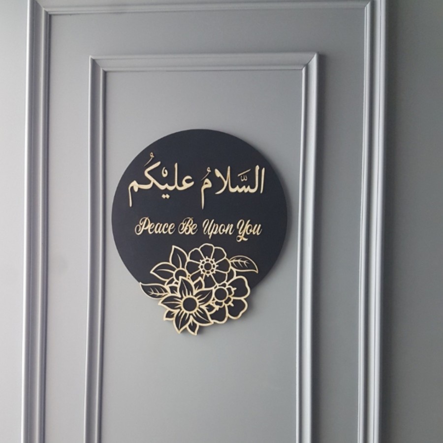 Jual Hiasan Pintu Rumah Assalamualaikum/ Dekorasi Ramadan / Hiasan ...